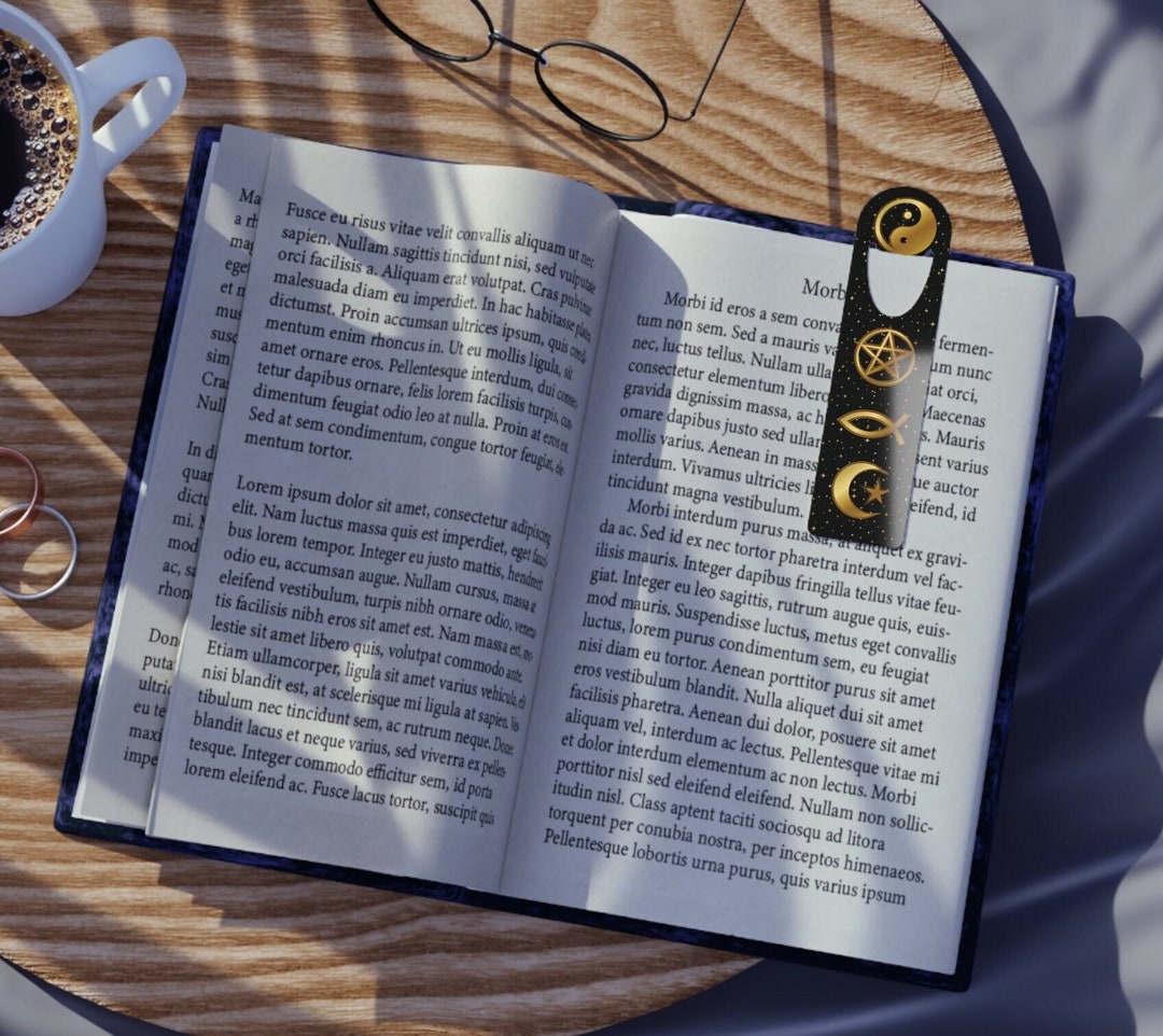 The Yin and Yang Symbol Bookmark BM001 - Etsy