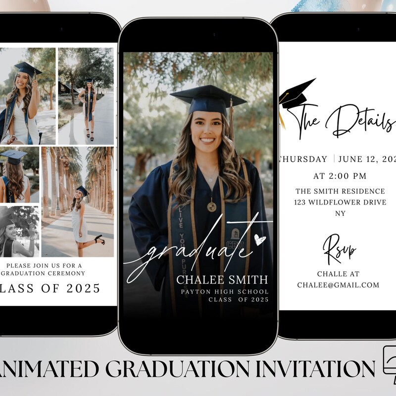 Grad Party Invites - Etsy