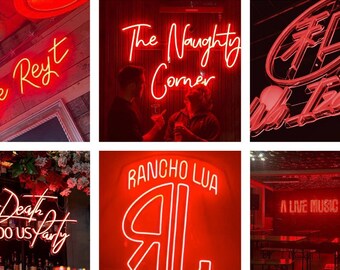 Lets Party Neon Sign custom Neon Sign for House Room or - Etsy