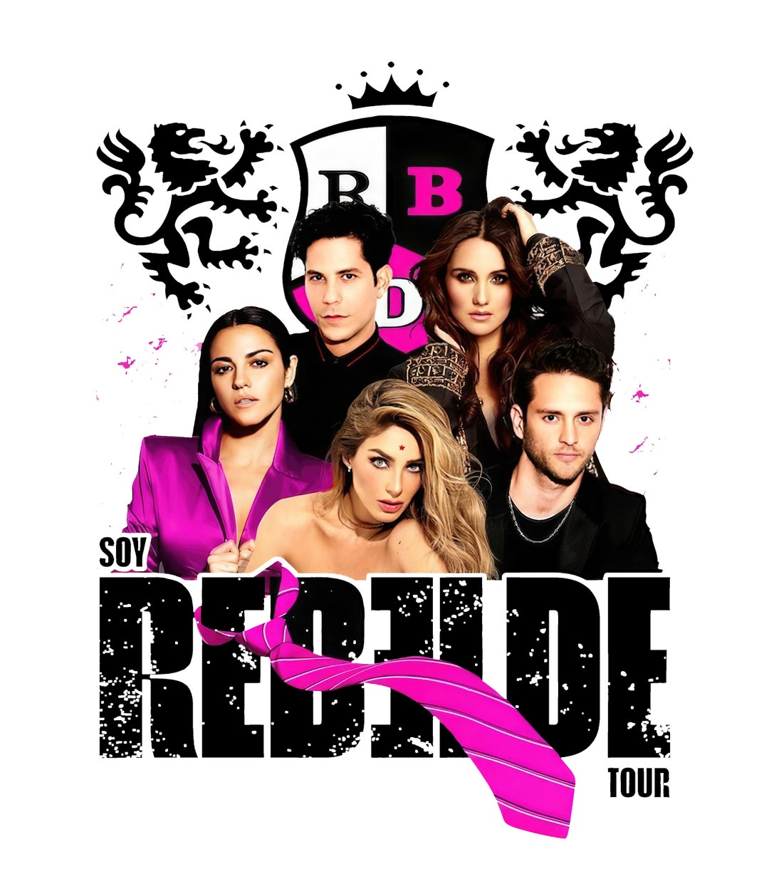 RBD Rebelde Png RBD Rebelde Tour 2023 Png Rbd Logo Png Soy - Etsy Australia