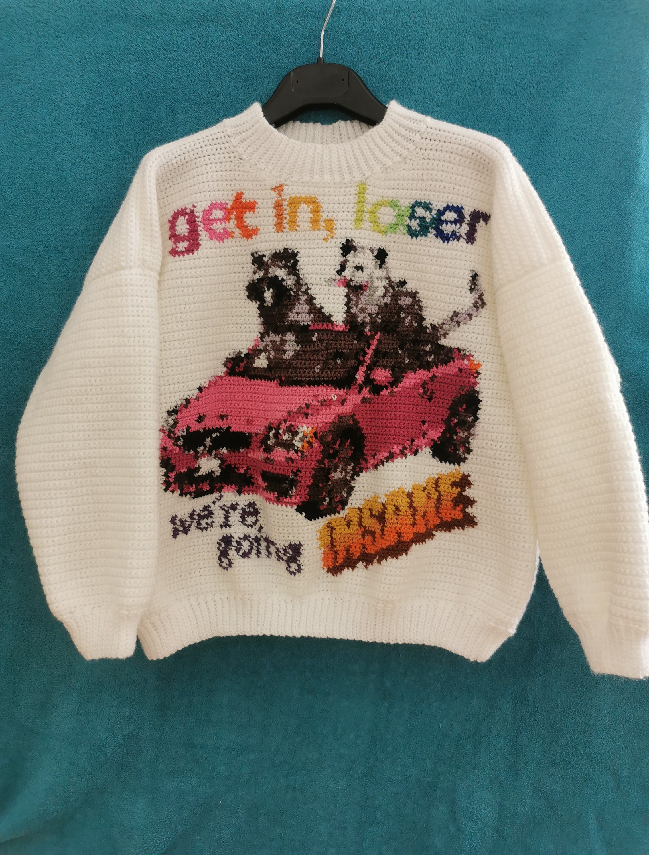 Crochet Pattern - the Cursed Sweater - Etsy