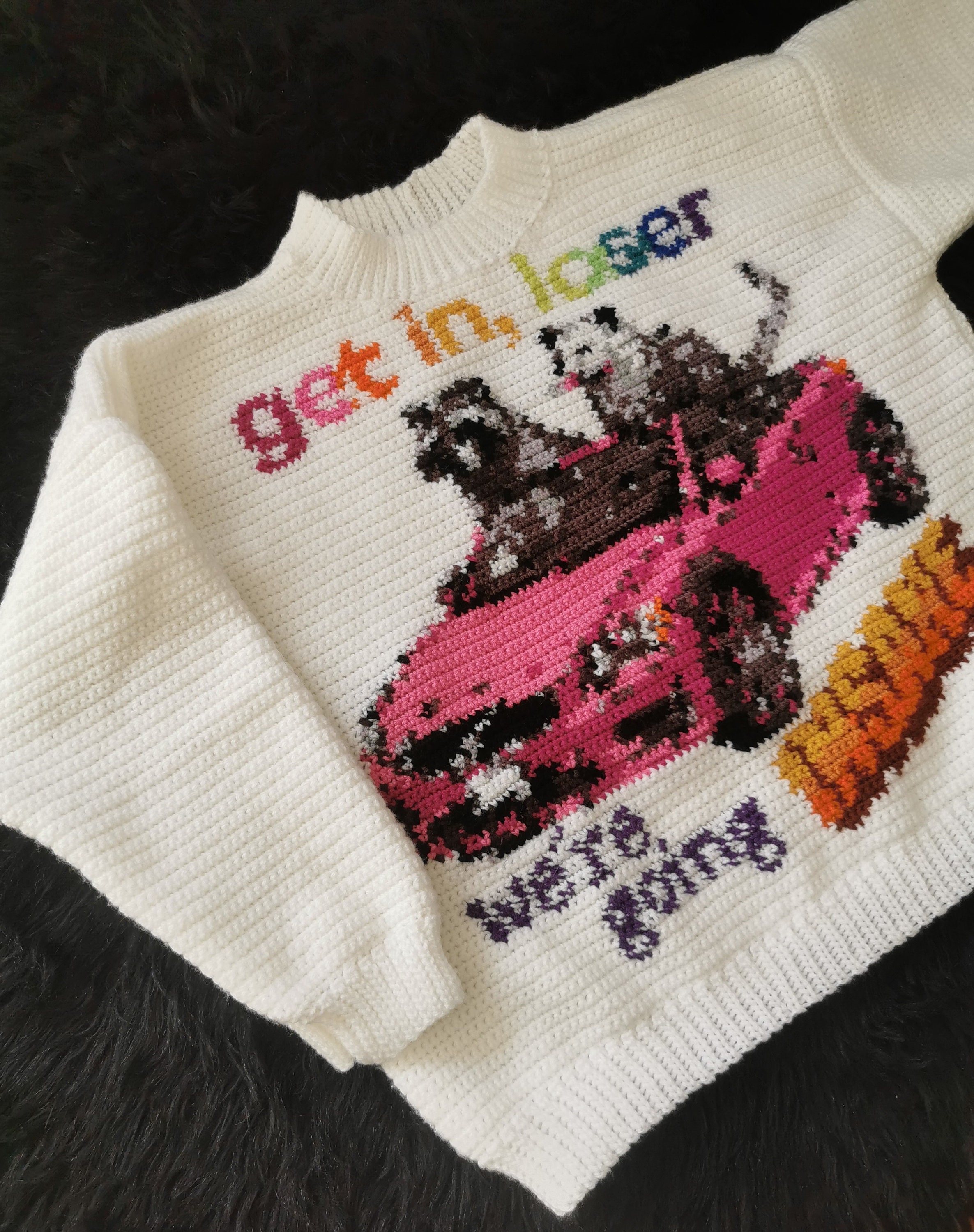 Crochet Pattern - the Cursed Sweater - Etsy