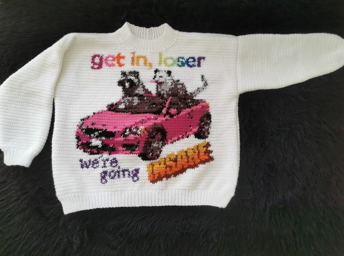 Crochet Pattern - the Cursed Sweater - Etsy