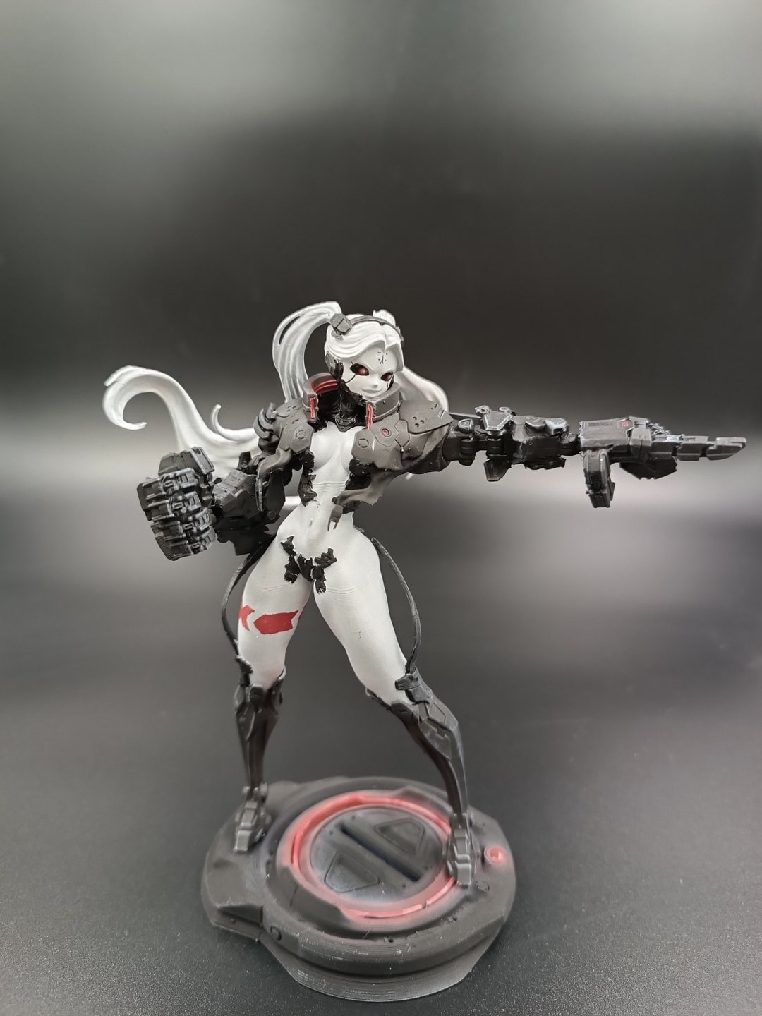 Rebecca Smasher Cyberpunk Edgerunners 3D Printed and Handpainted - Etsy