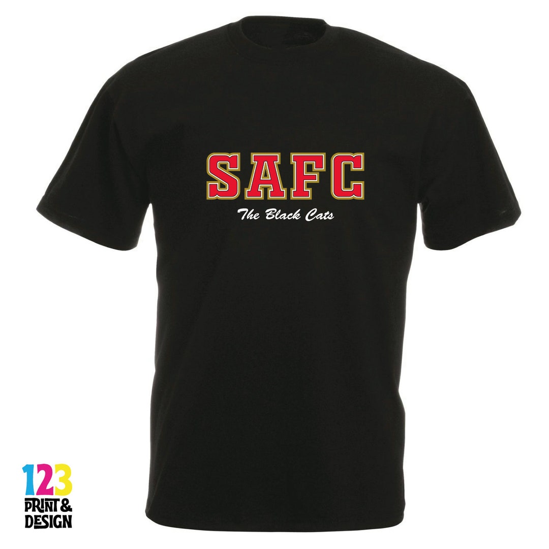 Sunderland AFC SAFC Text (red) - Etsy UK