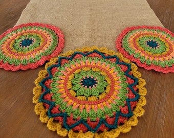 Grand Lace Tablecloth Olga Alex (Instant Download) - Etsy