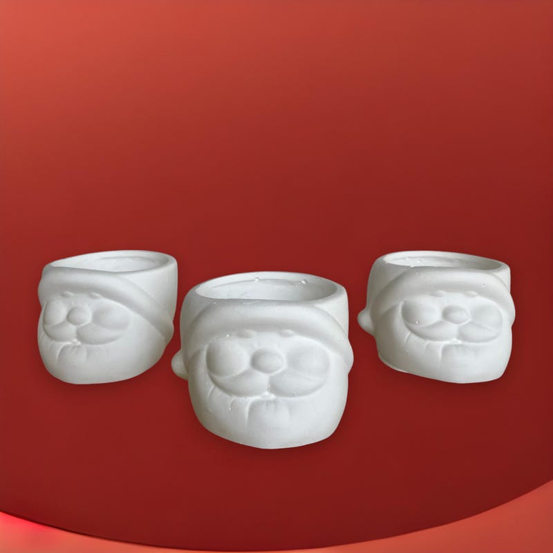 Ceramic Santa Claus - Etsy