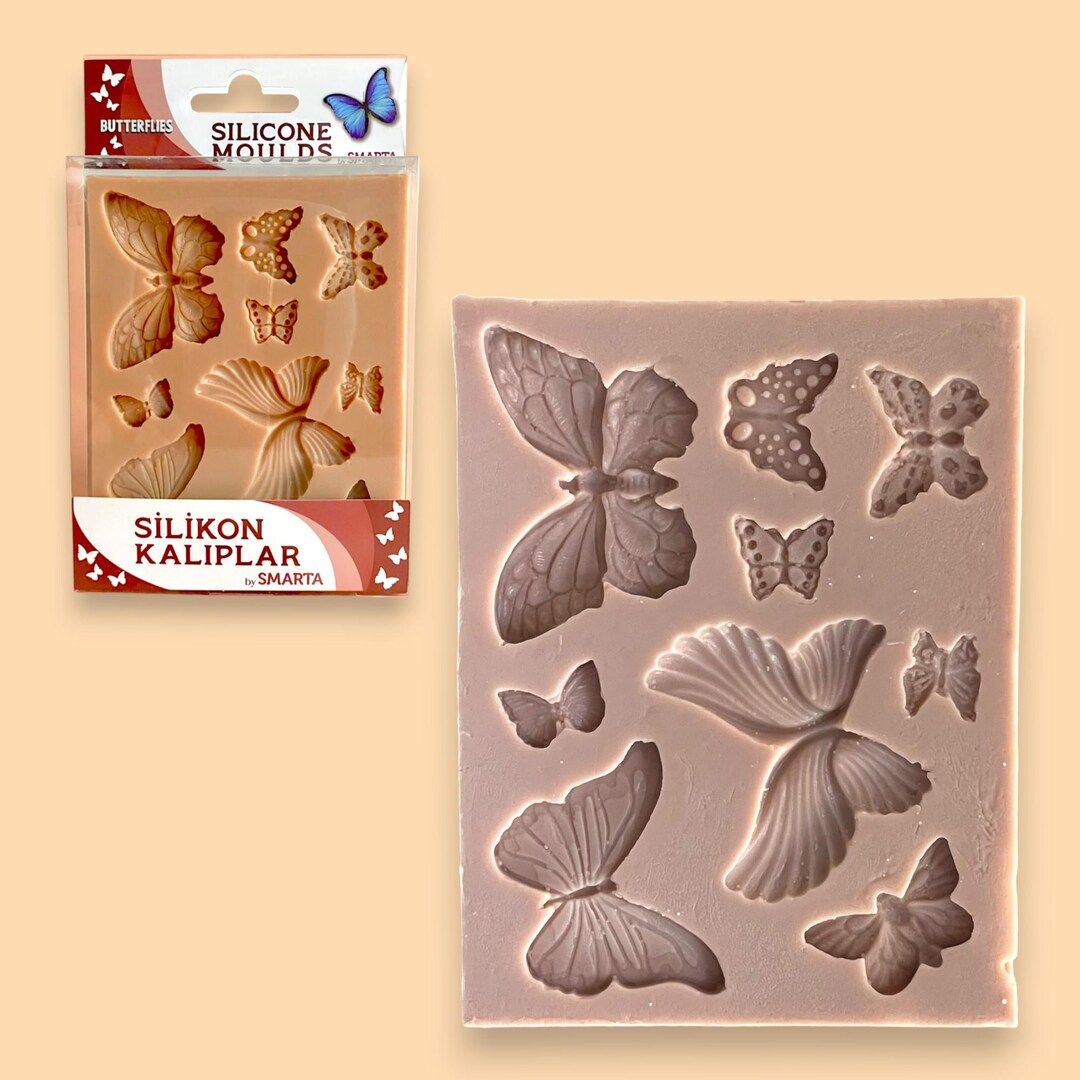 Butterfly Silicone Molds - Polymer Clay Moulds - Molds for Jewelry ...