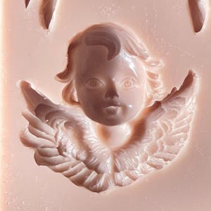 Angels and Angel Wings Mold, Silicone Moulds for Polymer Clay, DIY ...