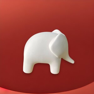 Unpainted Elephant for DIY Painting - Ready to Paint Big Elephant ...