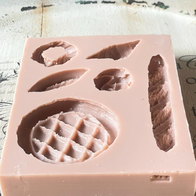 Mini Breads Silicone Moulds, Small Bakery Polymer Clay Mold, Dollhouse ...