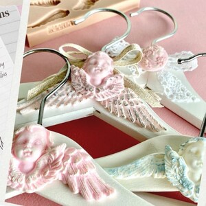 Angels and Angel Wings Mold, Silicone Moulds for Polymer Clay, DIY ...