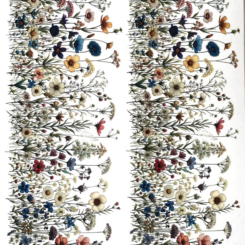 Floral Transfers for Furniture - Etsy