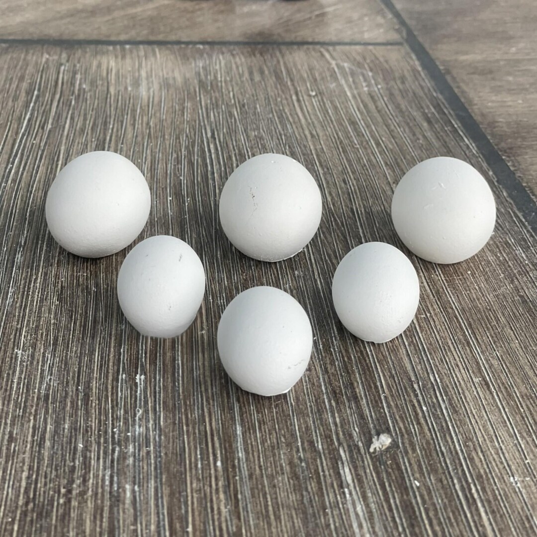 Mini Unpainted Easter Eggs | DIY Ceramic Eggs for Painting | Ready to ...