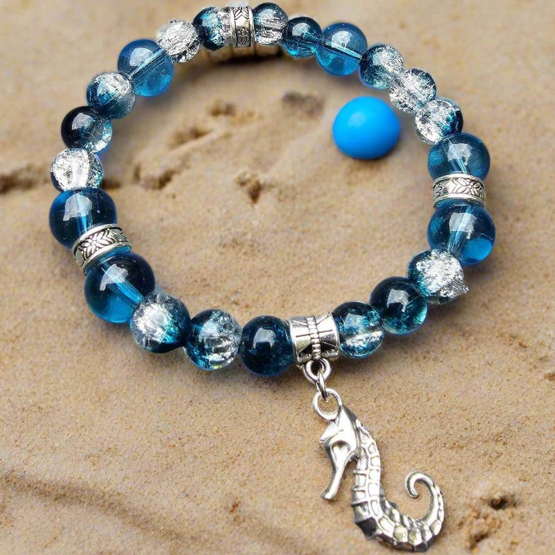 Sea Creature Glass Beads - Etsy UK