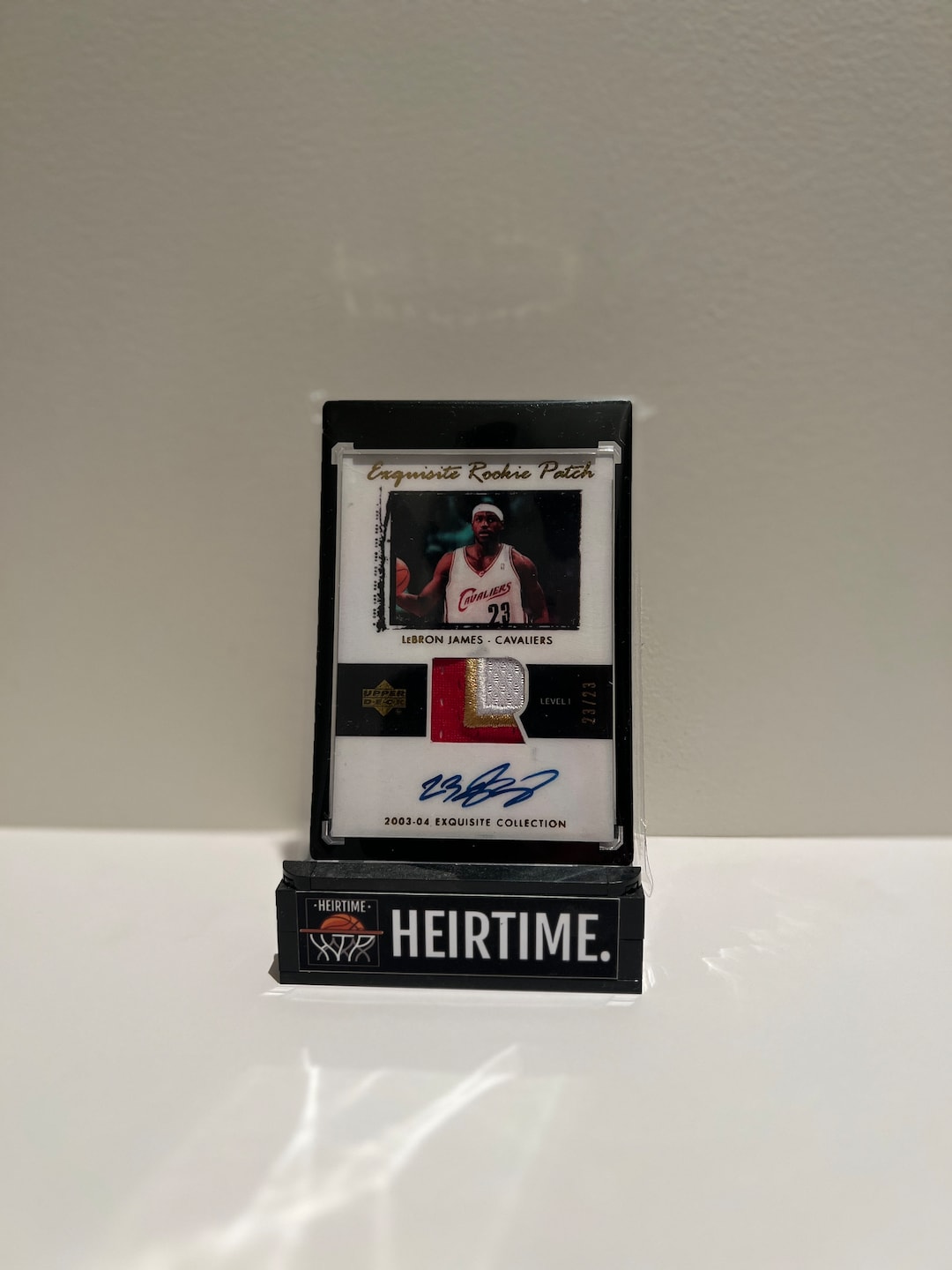 CUSTOM - Lebron James Rookie Patch Auto /23 - Etsy Australia