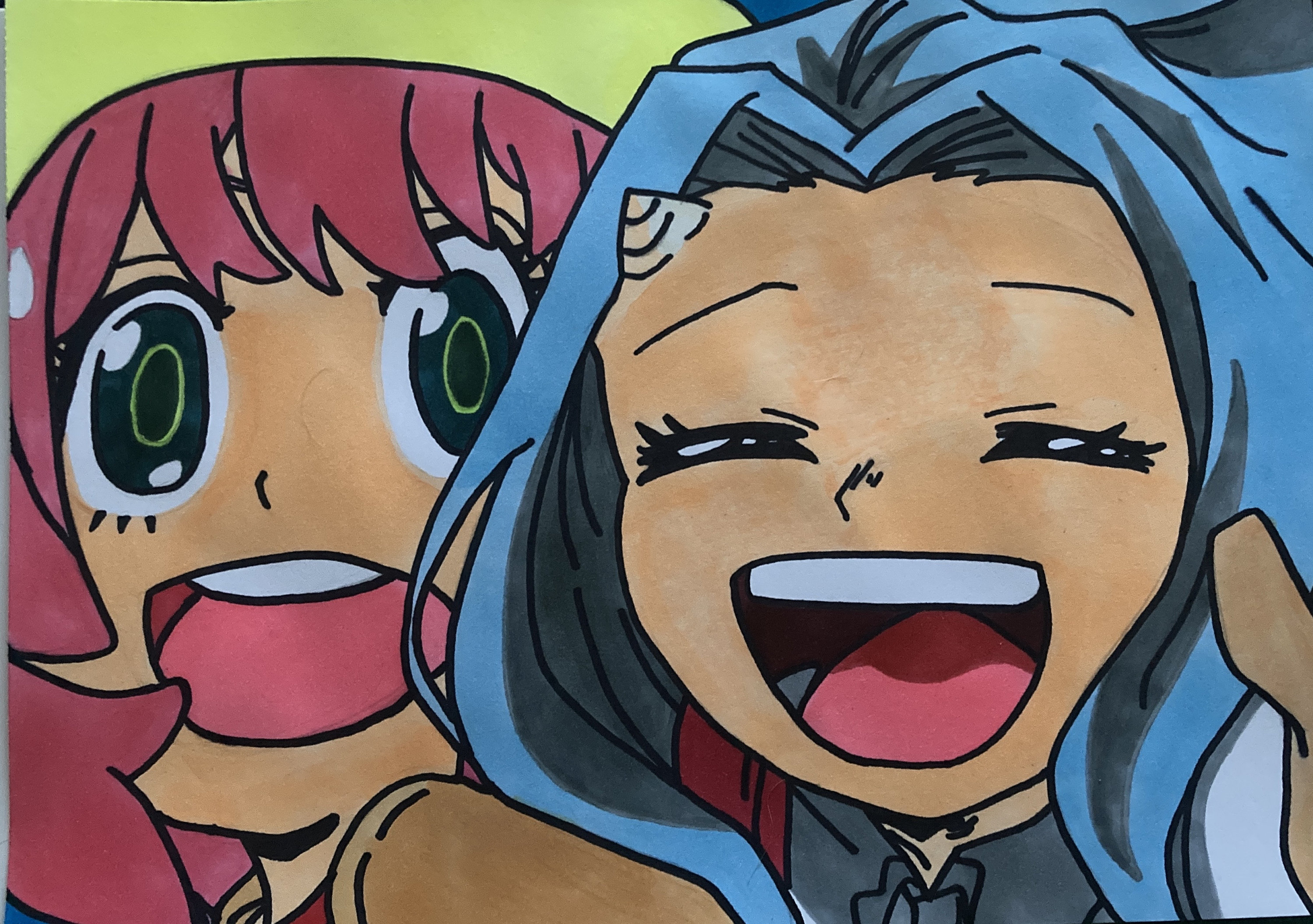CROSSOVER Anime Art A4 Prints - Etsy
