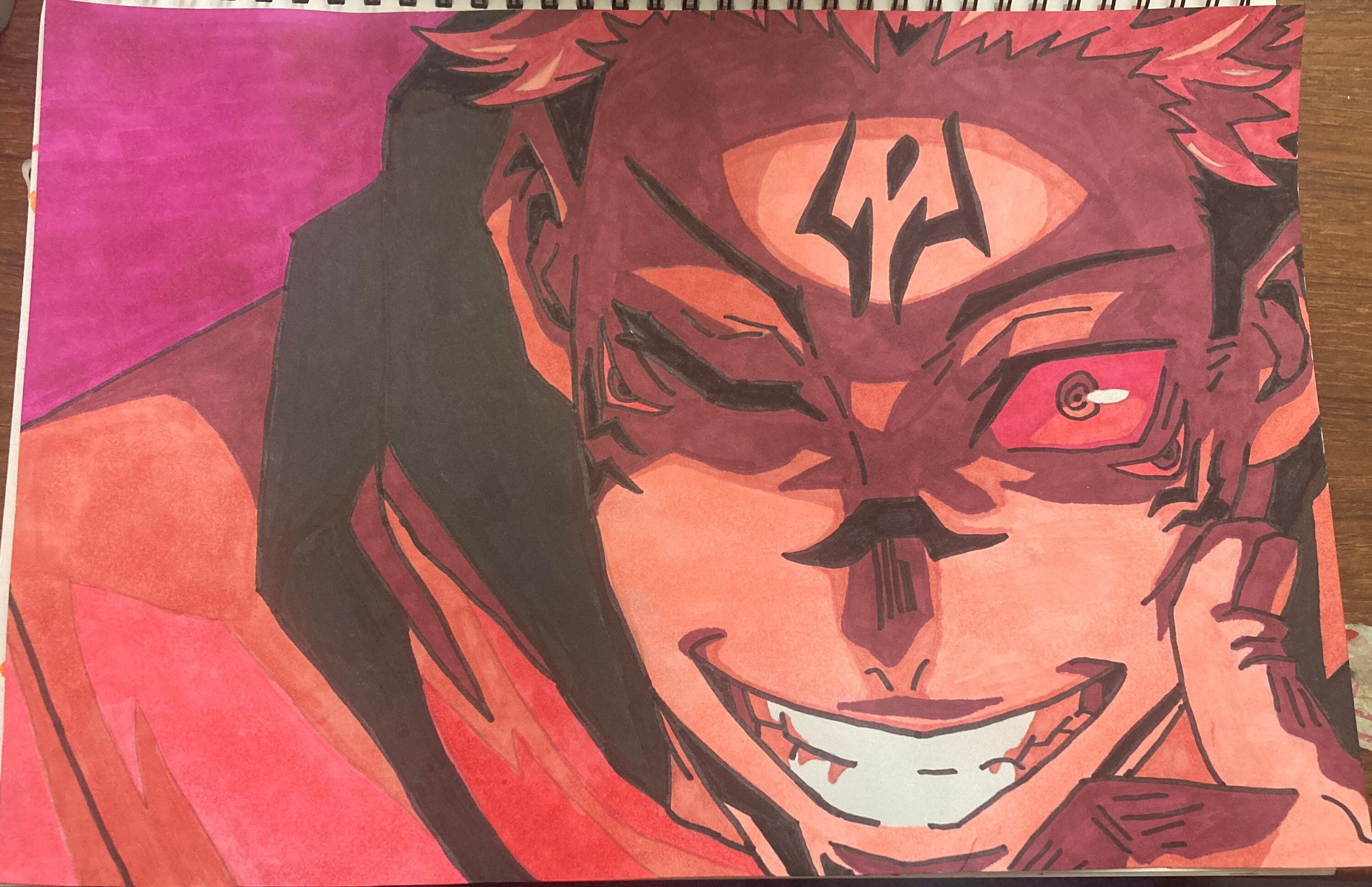 JUJUTSU KAISEN ANIME Art Prints!! Sakuna and Gojo!! - Etsy