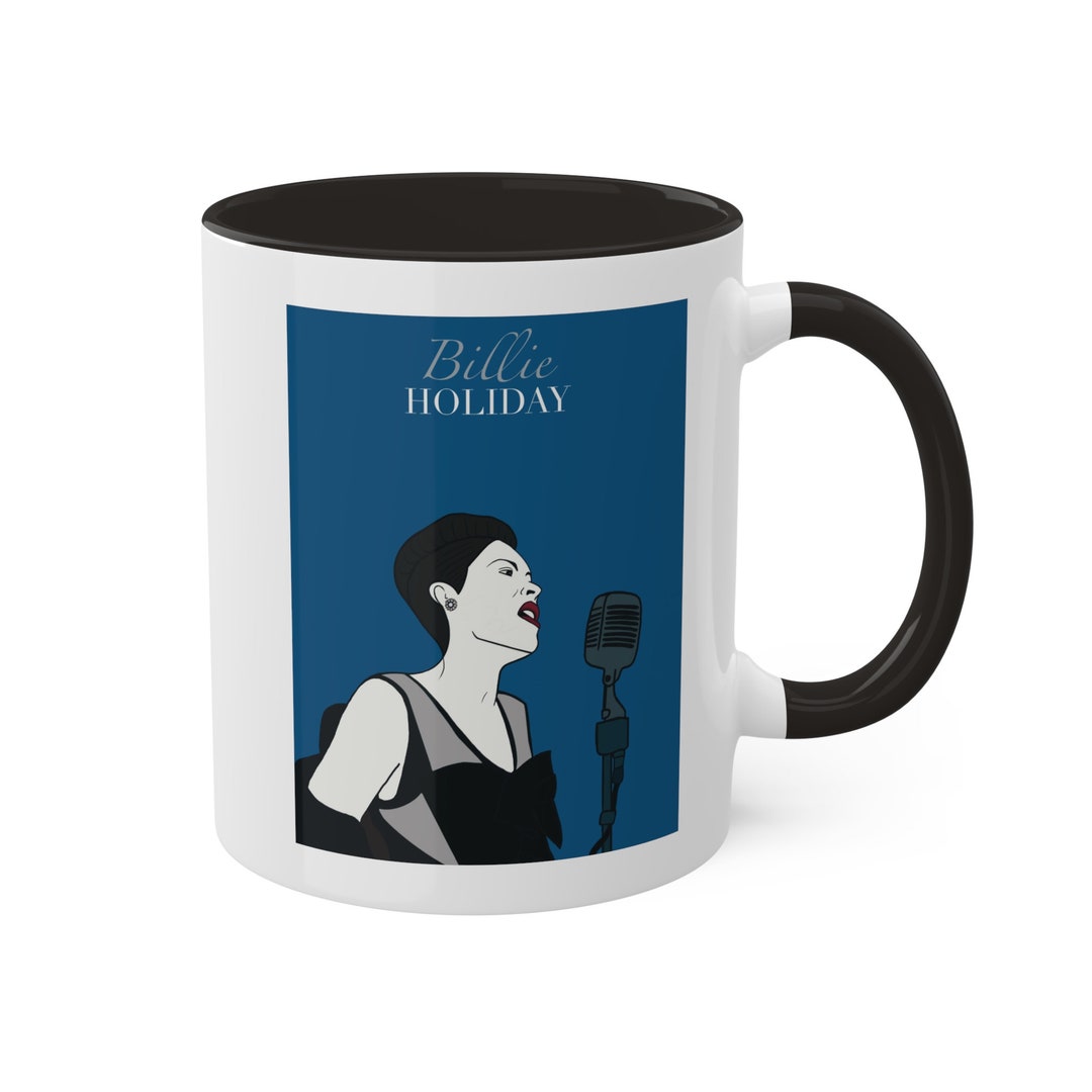 Billie Holiday Jazz Mug Music Lover Gift Vinyl Coffee Tea Gifts Vintage ...