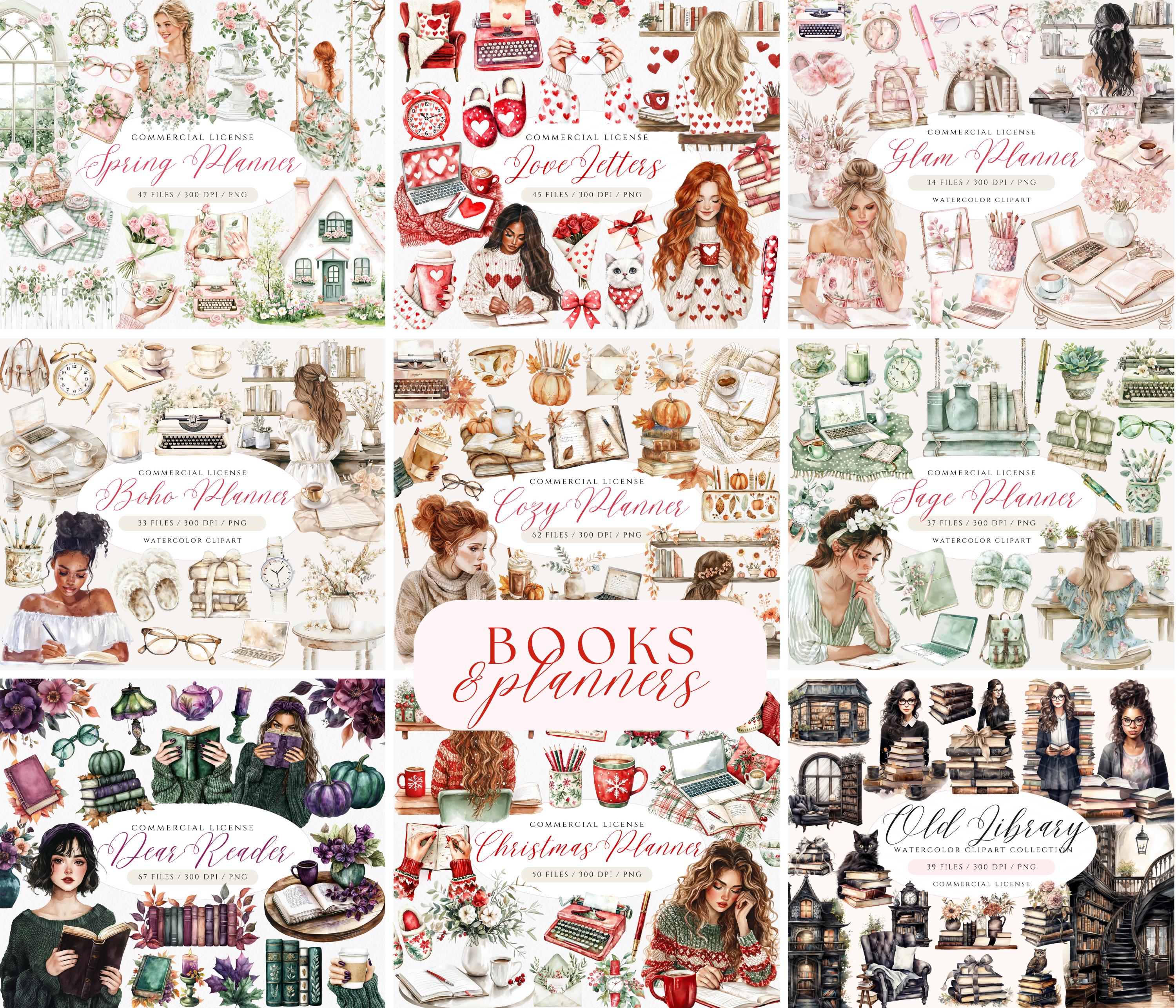 10k+ Whole Store Watercolor Clipart Bundle: Commercial License, Baby ...