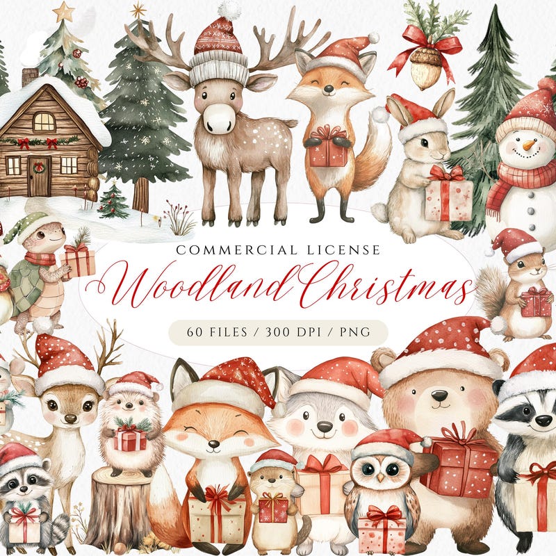 Christmas Clipart - Etsy