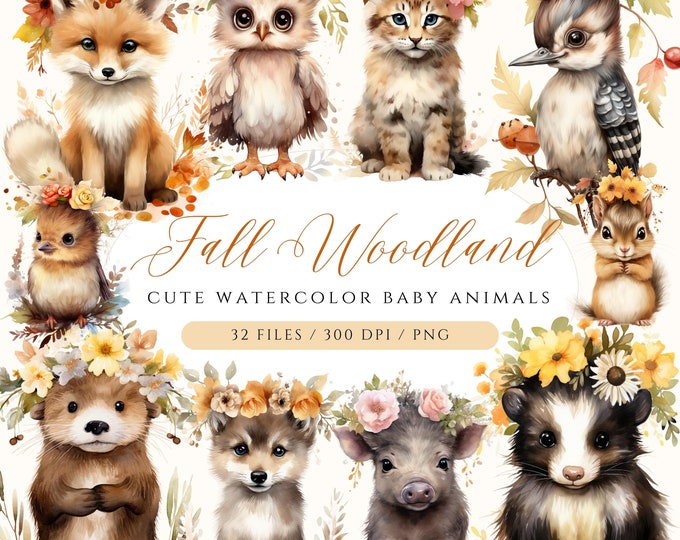 Baby Animals Clipart and Images for Commercial or Personal Use, Baby ...