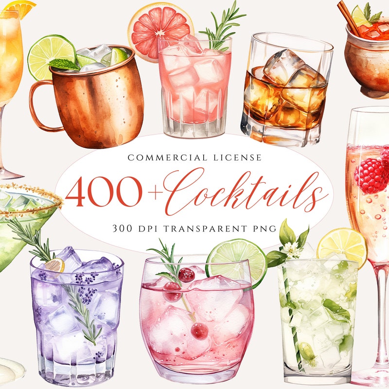 Wine Cocktail Drink Menu - Etsy