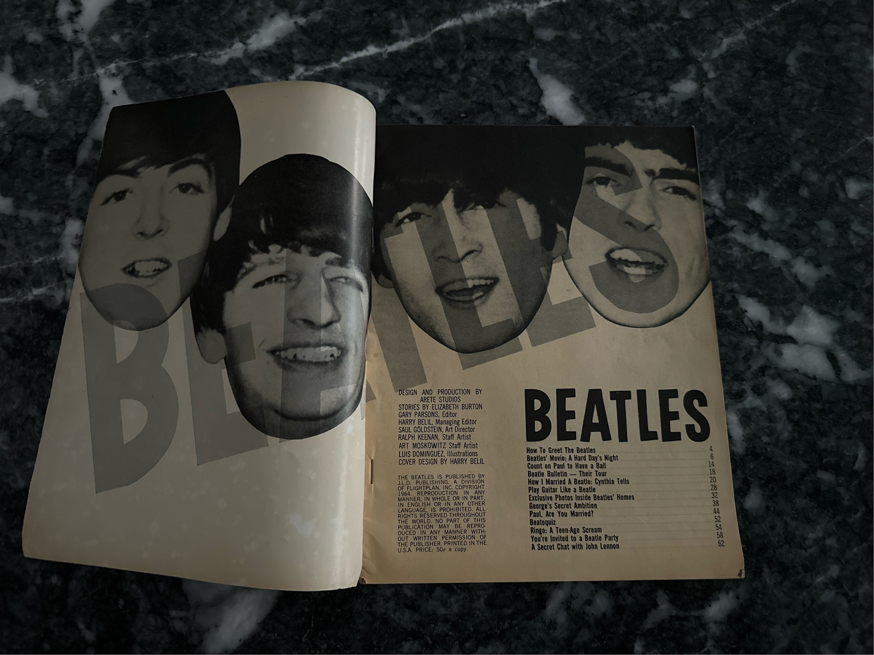 The Beatles Beatles Beatles Beatles Magazine, Complete 66 Pages ...