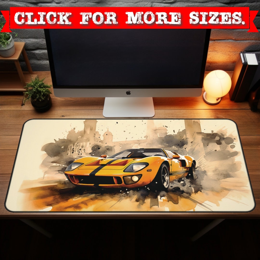 1964 Ford GT40 Muscle Car Desk Mat Aesthetic XXL XL L and - Etsy