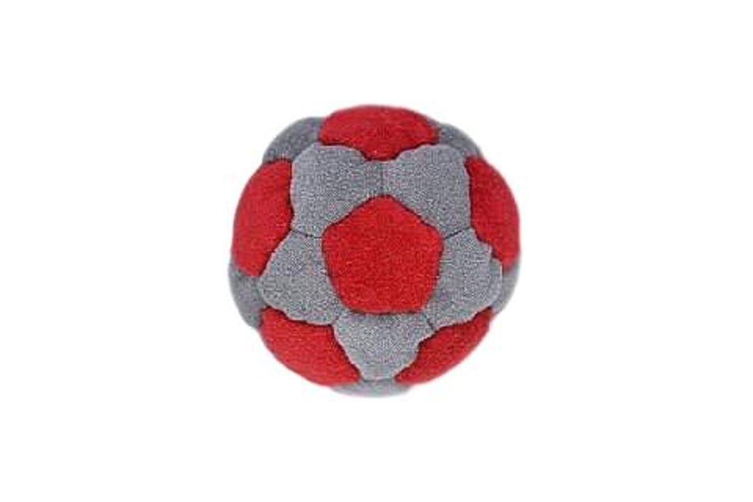 Footbag ( Hacky Sack Bag ) 32 Panels Red / Gray Ref. 348 - Etsy
