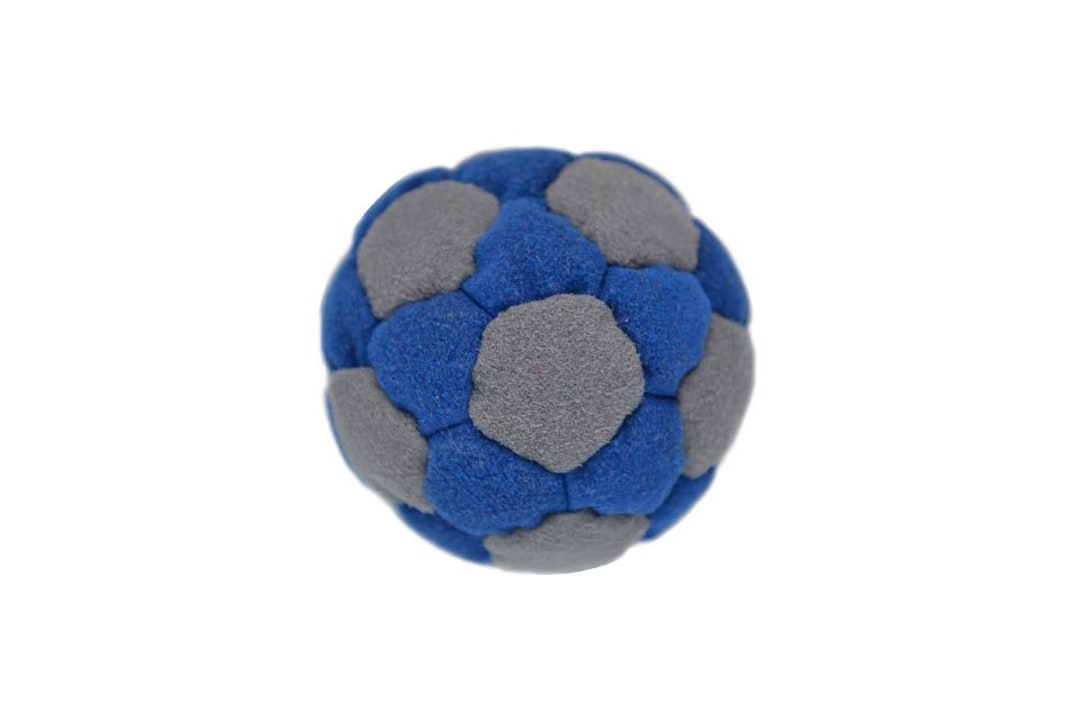 Footbag ( Hacky Sack Bag ) 32 Panels Blue / Gray Ref. 351 - Etsy