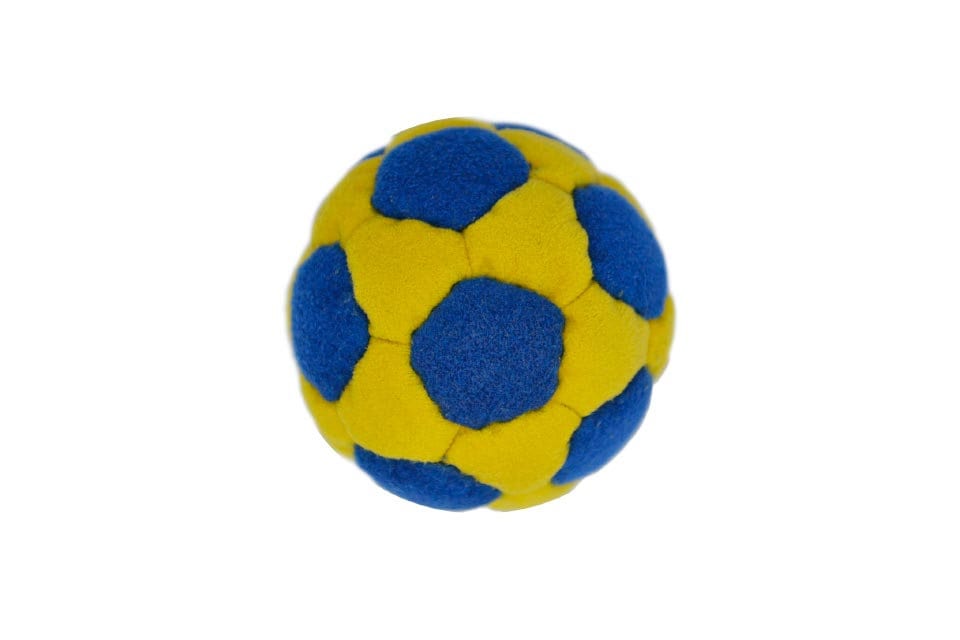 Footbag ( Hacky Sack Bag ) 32 Panels Yellow / Blue Ref. 429 - Etsy