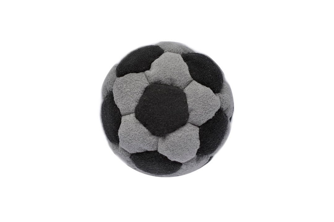 Footbag ( Hacky Sack Bag ) 32 Panels Grey/ Black Ref. 527 - Etsy