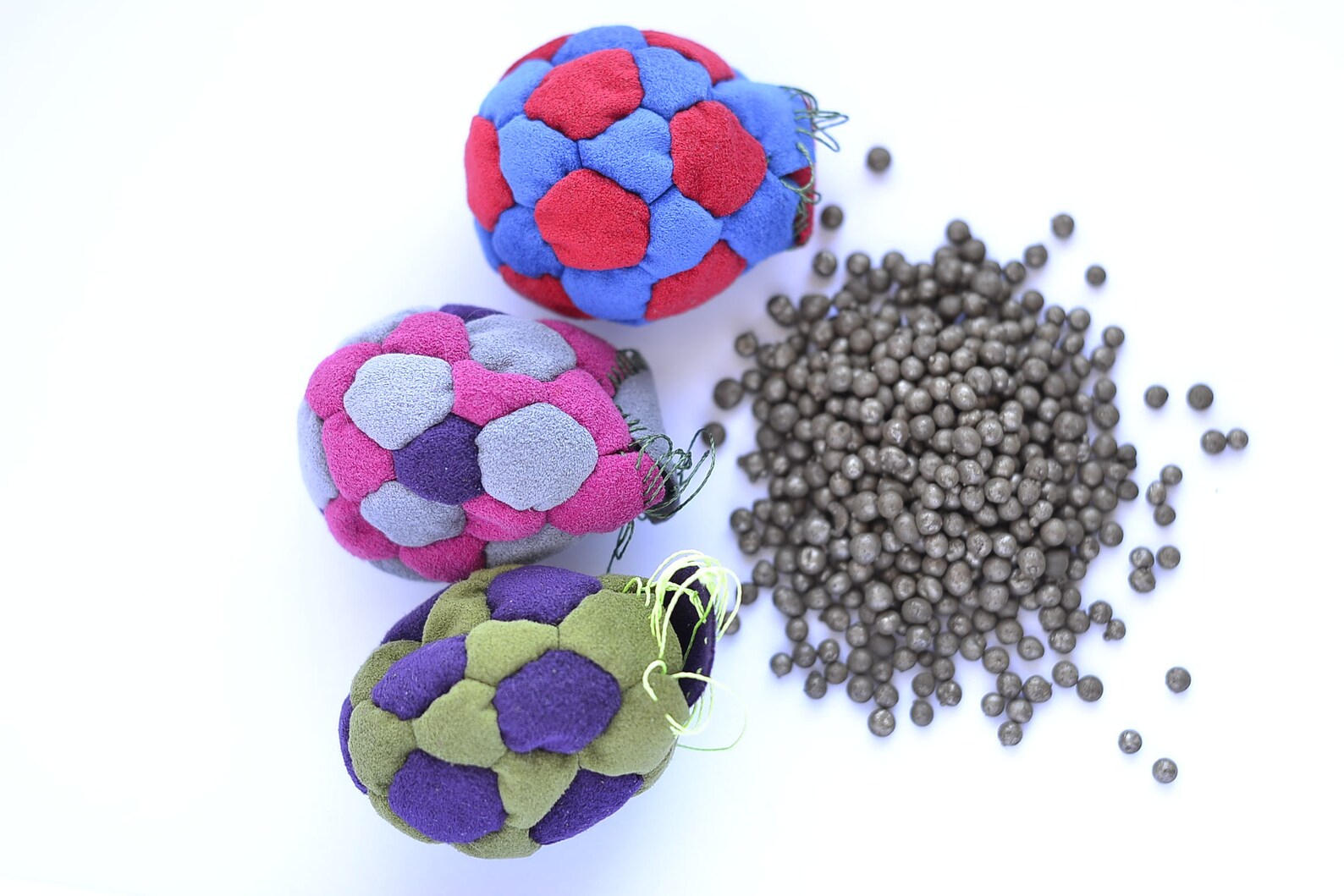Footbag (hacky Sack Bag) 32 Panels Blue / White Ref. 411 - Etsy