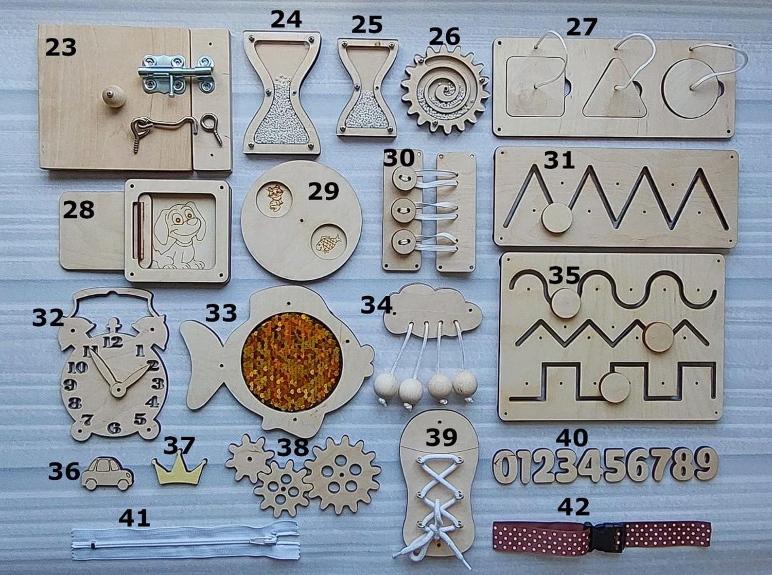 Busy Board Parts Busy Board Pieces Busy Board Accessories Busy Board ...