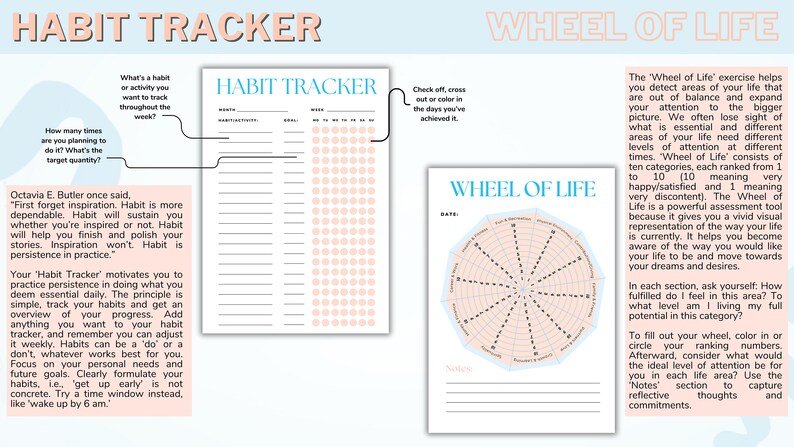 Daily Focus Planner Template | Printable Daily BUNDLE | Daily schedule ...