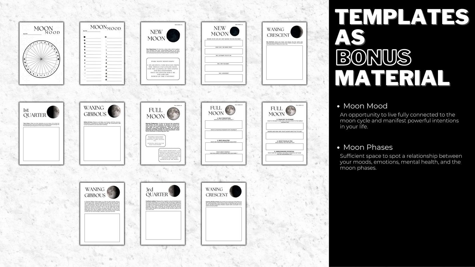 Digital Download Journal Printable Gratitude Smart Goal Setting Budget ...