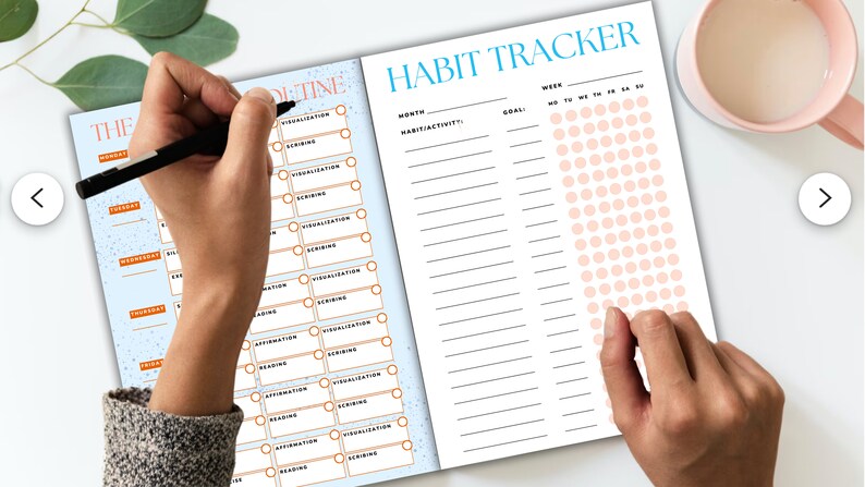 Daily Focus Planner Template Printable Daily BUNDLE Daily Schedule ...