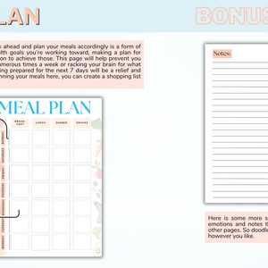 Daily Focus Planner Template | Printable Daily BUNDLE | Daily Schedule ...