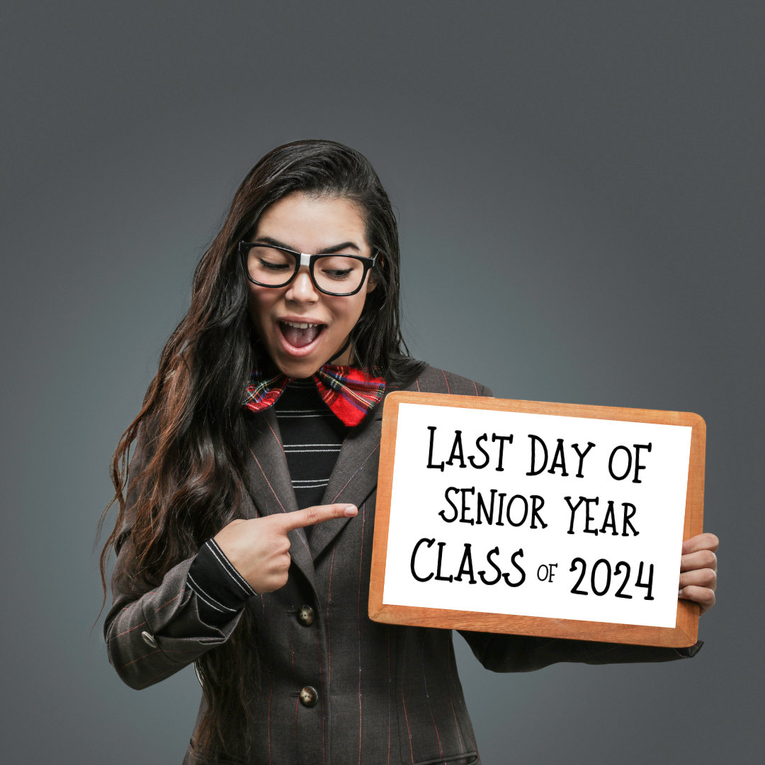 Last Day of Senior Year Sign Printable, Last Day Sign, Last Day of ...