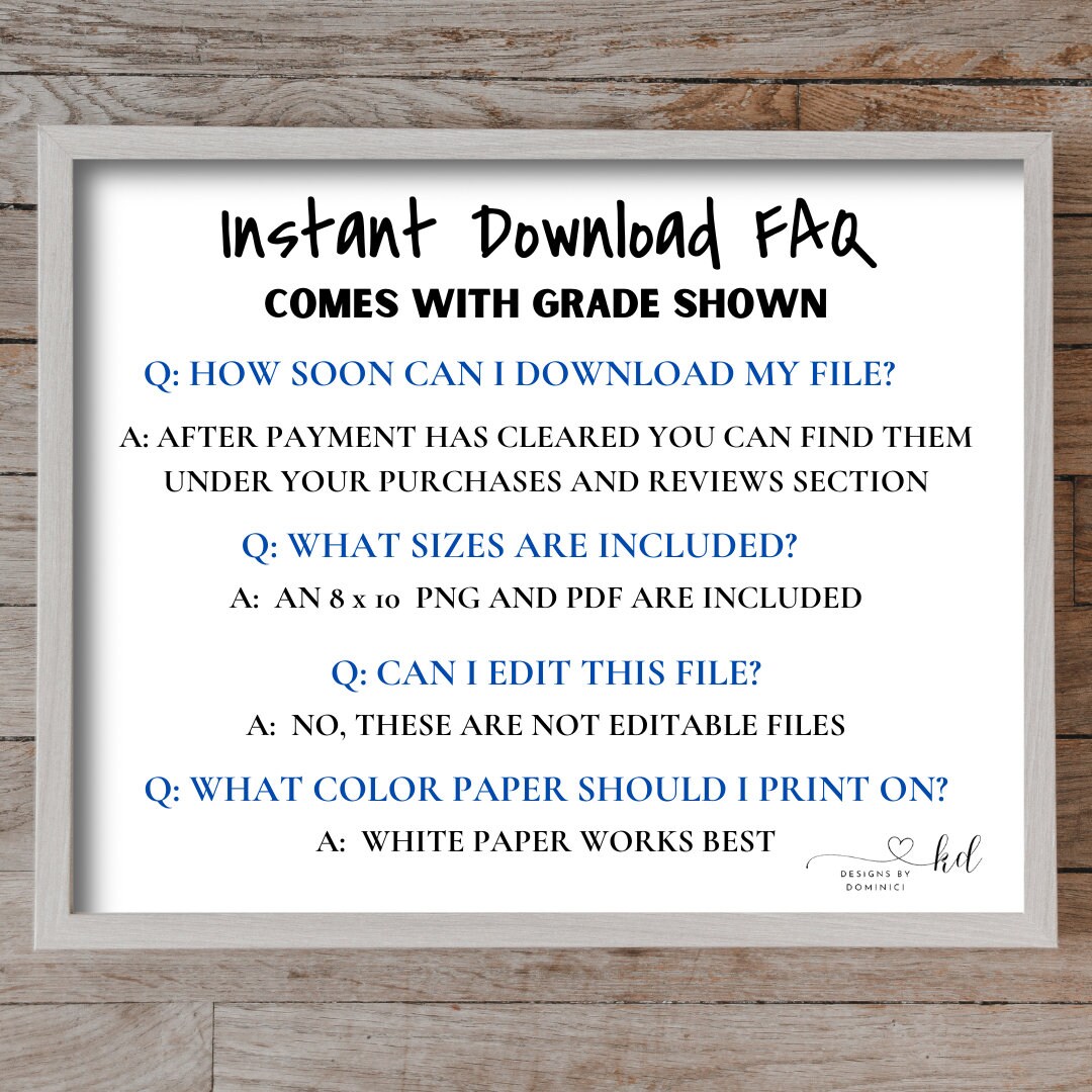 Last Day of Seventh Grade Printable, Last Day Printable, Last Day of ...