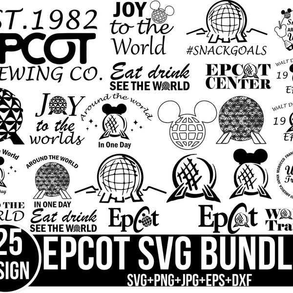 Epcot Svg - Etsy