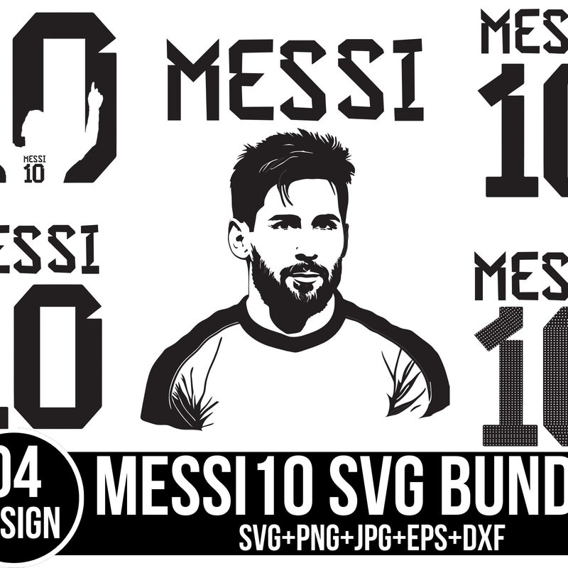 Messi Svg - Etsy