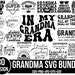 Grandma SVG Bundle: Heart Designs, Cricut Cut Files (digital Download ...