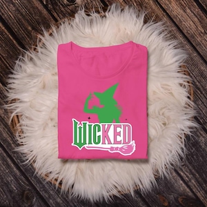 Wicked Movie SVG Bundle: Witch Emblems, Alphabet Font, Clipart - Etsy