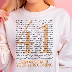 Your 41 is Coming SVG PNG Bundle: Christian Birthday Gift (digital ...
