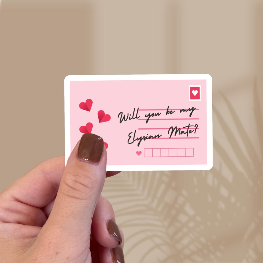 Elysian Mate Sticker Ruthless Boys of the Zodiac Licensed Merch Smut ...