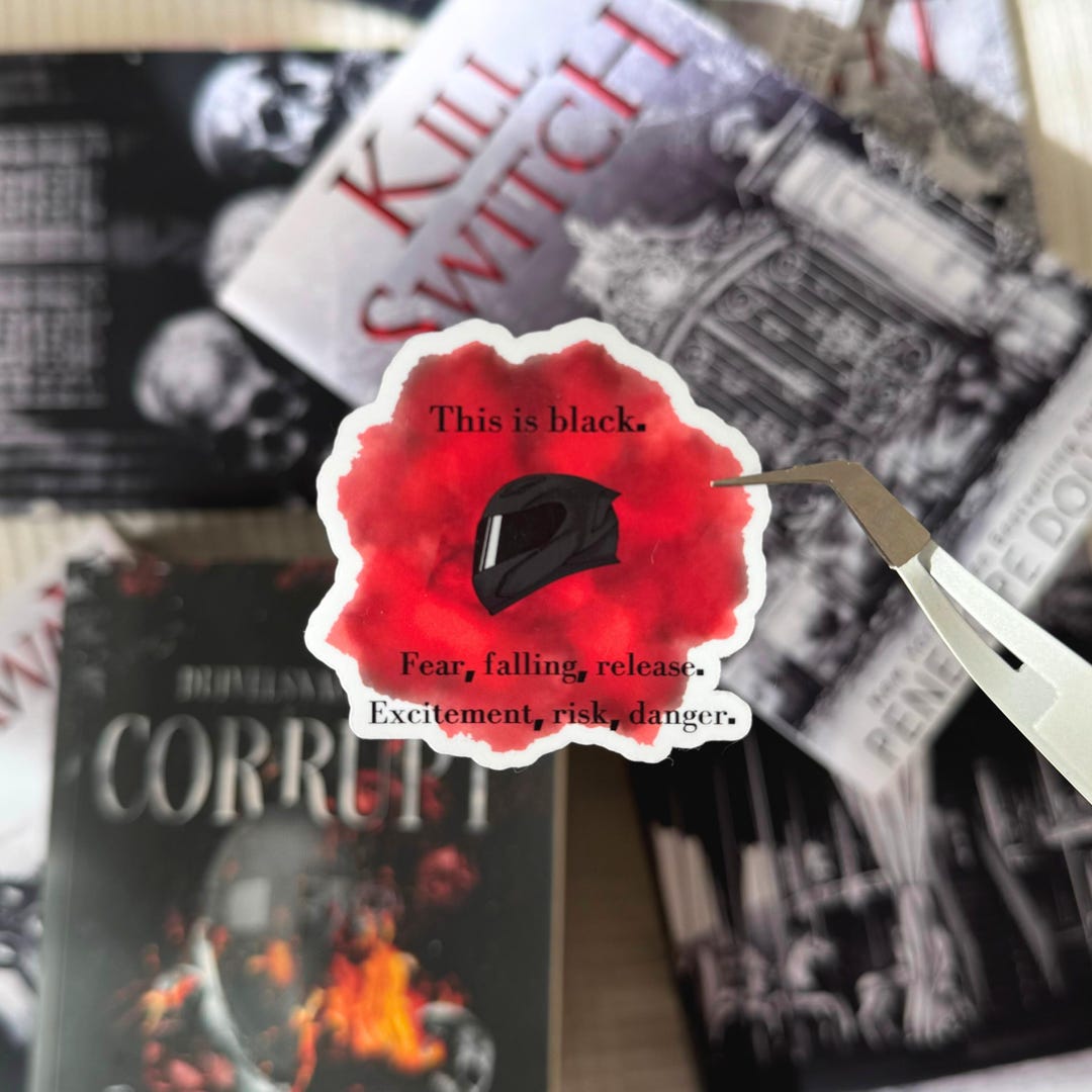 Kill Switch Quote Sticker, Devil's Night Series Penelope Douglas, Damon ...
