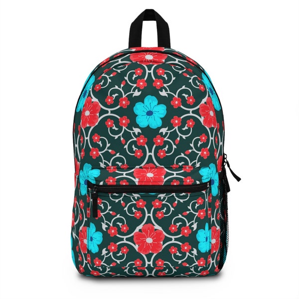 Floral Backpack - Etsy