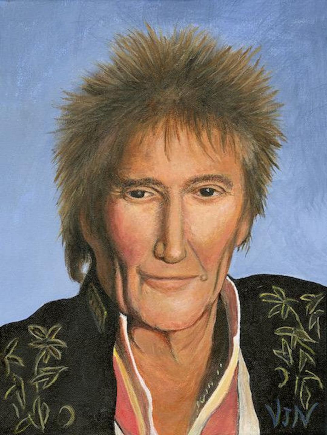 Rod Stewart in Full Color - Etsy